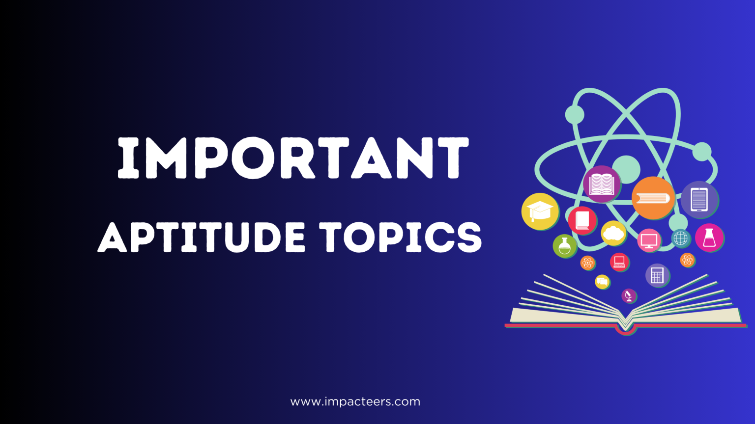 Important aptitude topics for placements